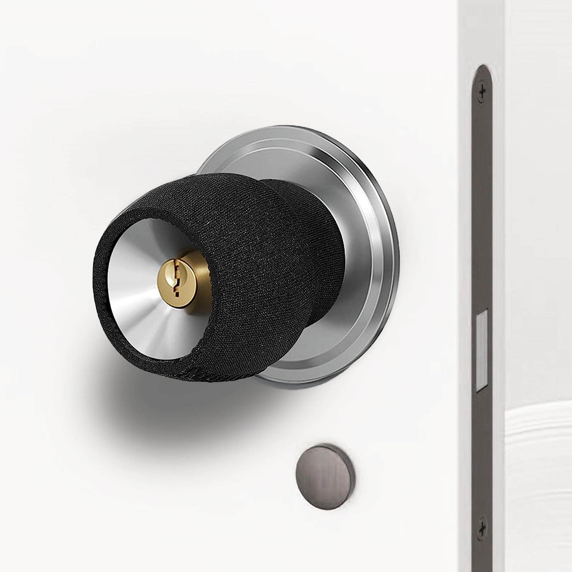 4PCS Round Door Handle Covers - Anti-Scald Door Knob Cushion Cover ...