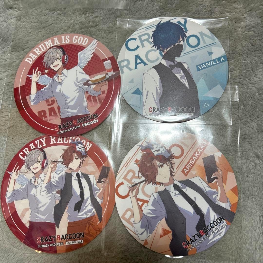 Amazon.co.jp: CRカフェ GIGO コラボ コースター だるま ありさか VaNILLA : ホビー