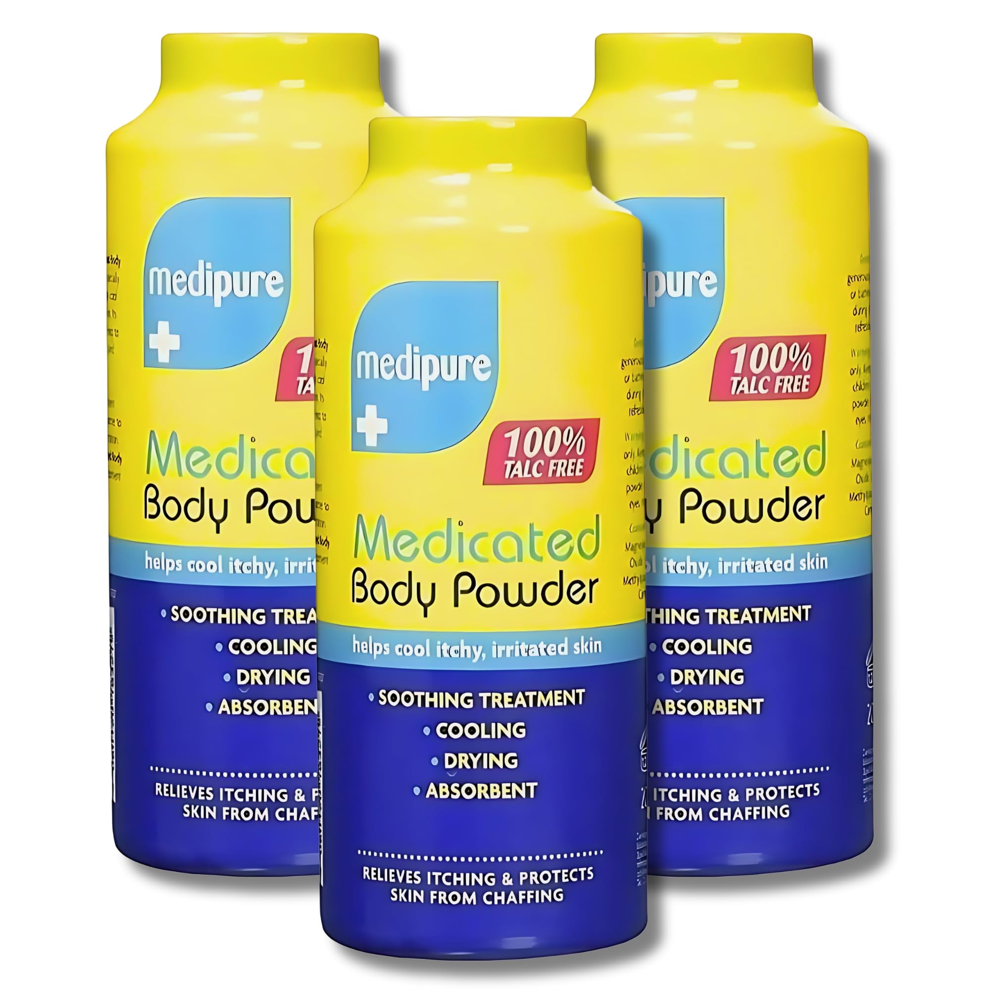 Medipure Medicated Body and Baby Powder - 100% Talc-Free Skin ...