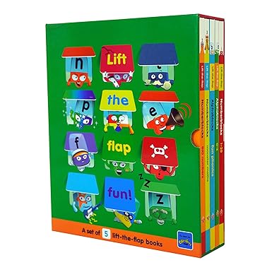Numberblocks and Alphablocks Lift-the-Flap 5-Book Box Set (Numberblocks ...