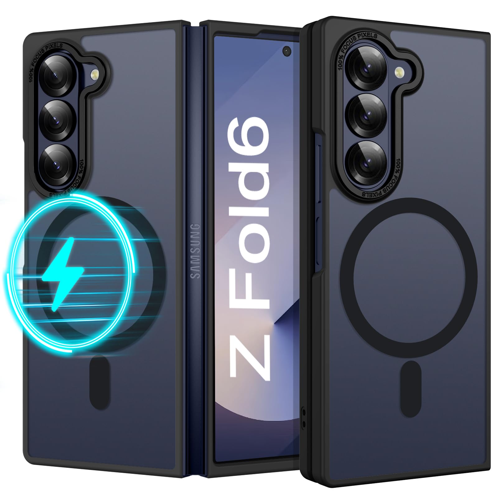 GaoBao Strong Magnetic for Samsung Galaxy Z Fold 6 Case, Slim Z Fold 6 ...