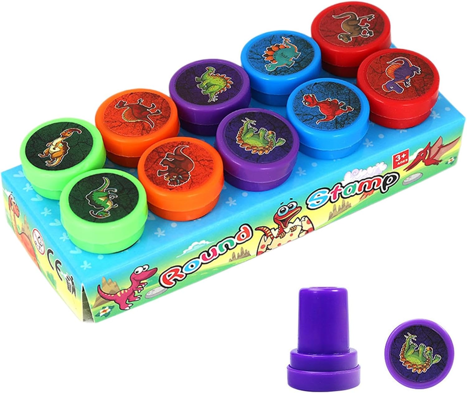 Generisch Stempelset für Kinder, Cartoon-Stempel für Kinder | 10 Stück ...