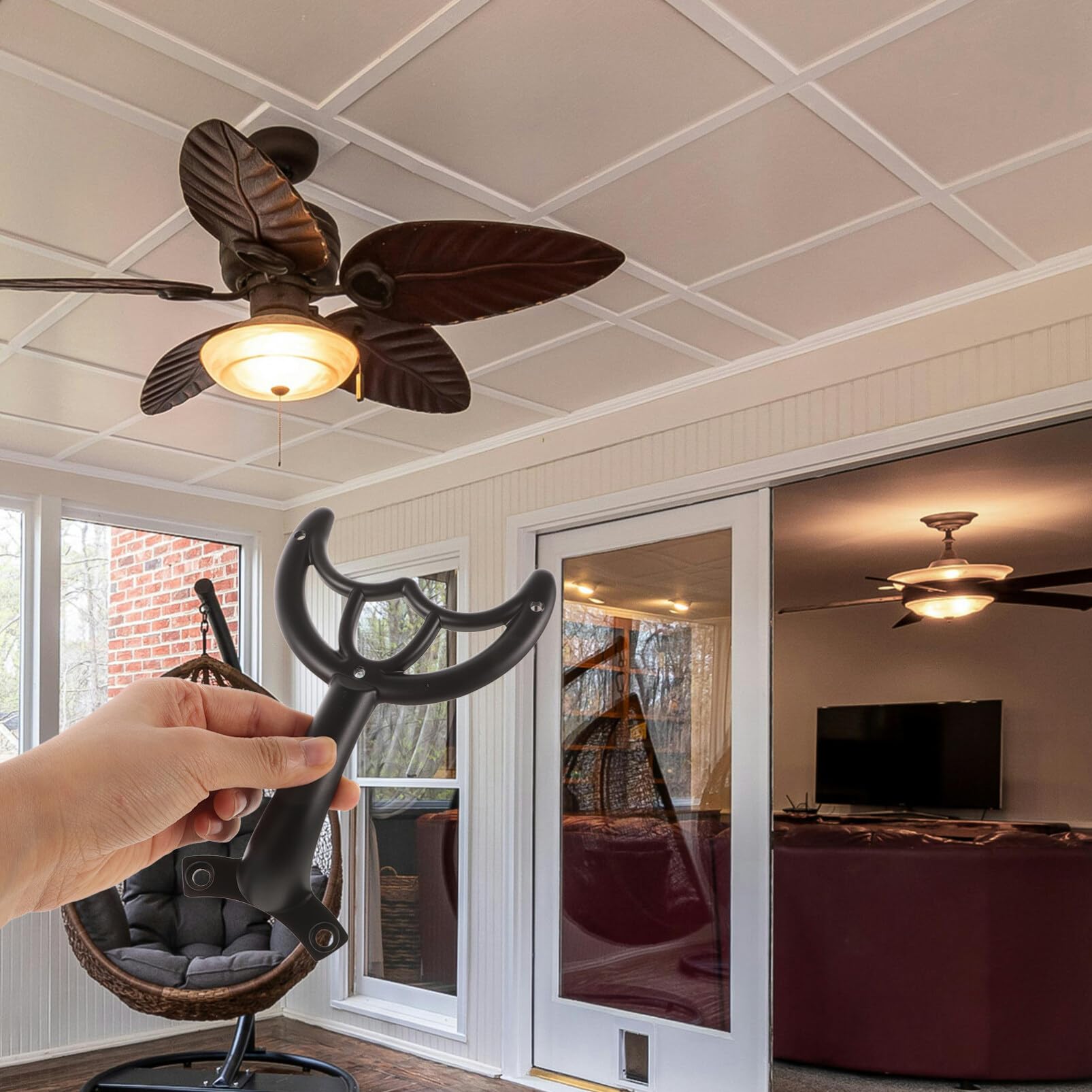 Black Ceiling Fan Blades Replacement
