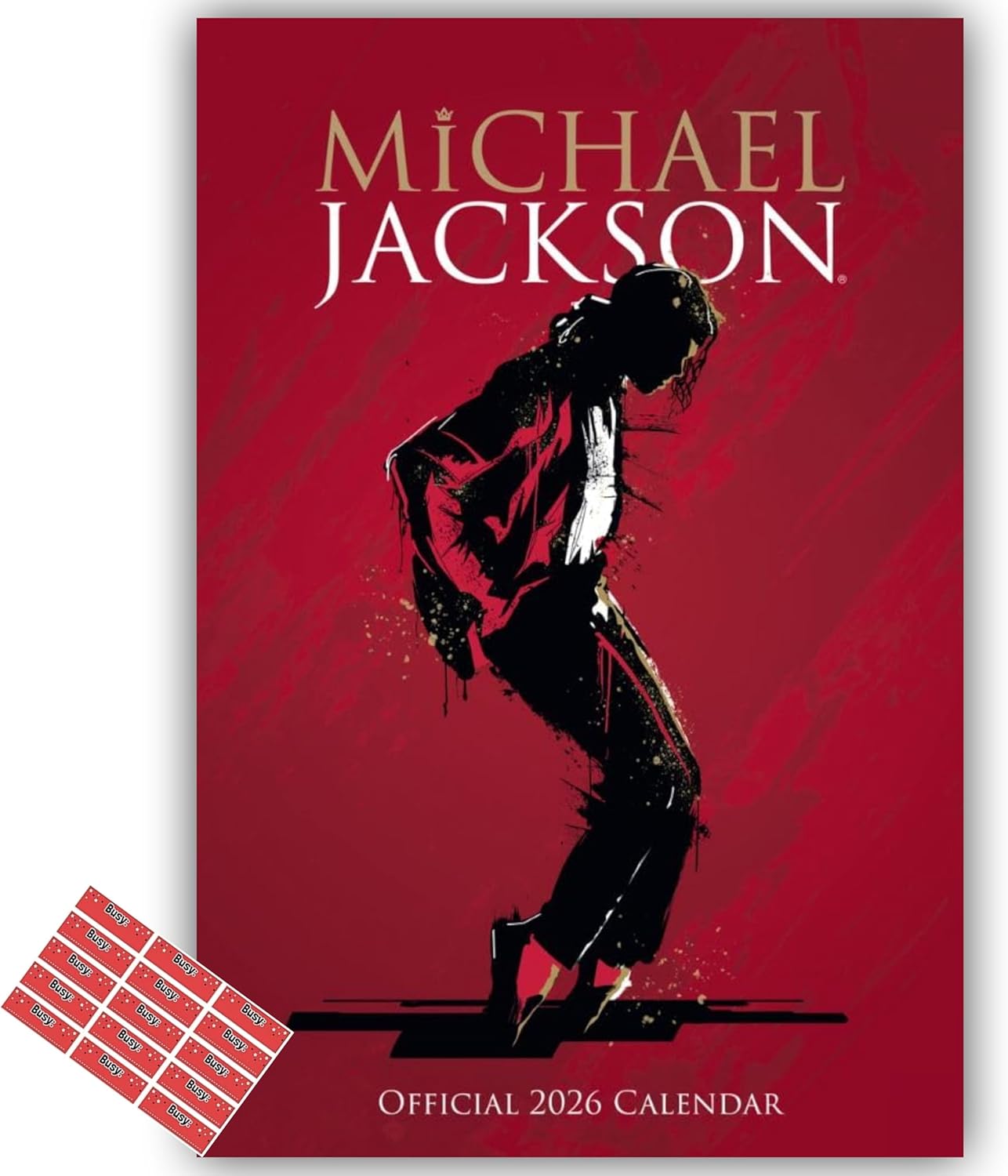 Michael Jackson Calendar 2026 A3 Wall Hanging Calendar with FREE ...