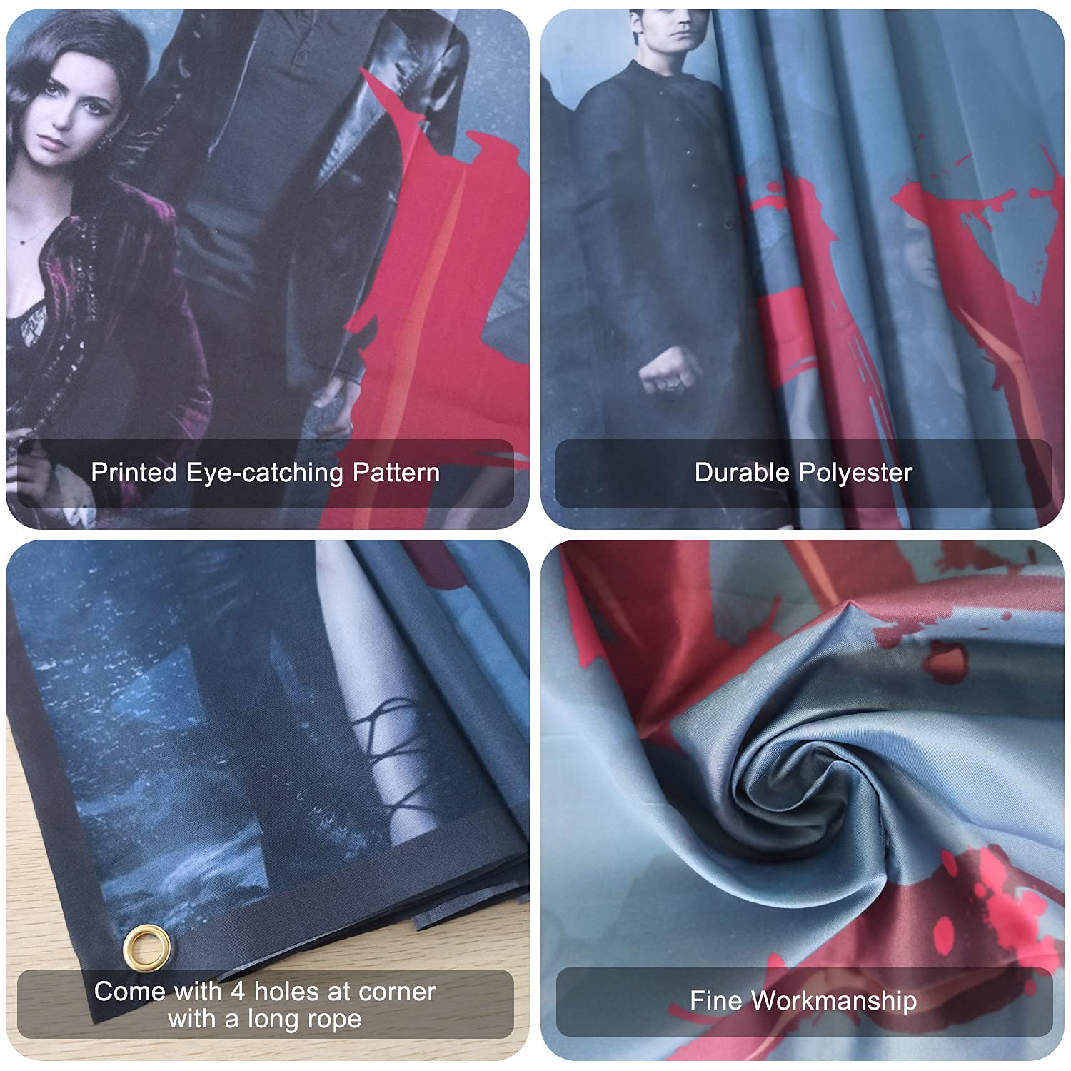 Vampire Diaries Birthday Decorations Vampire Diaries Happy Birthday ...