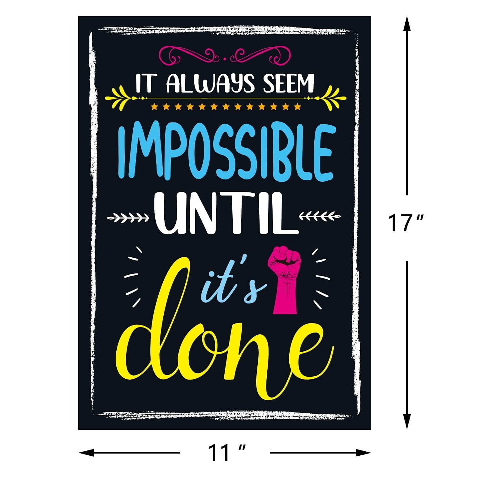Snapklik.com : Yoklili 18 Pack Motivational Posters For Classroom ...