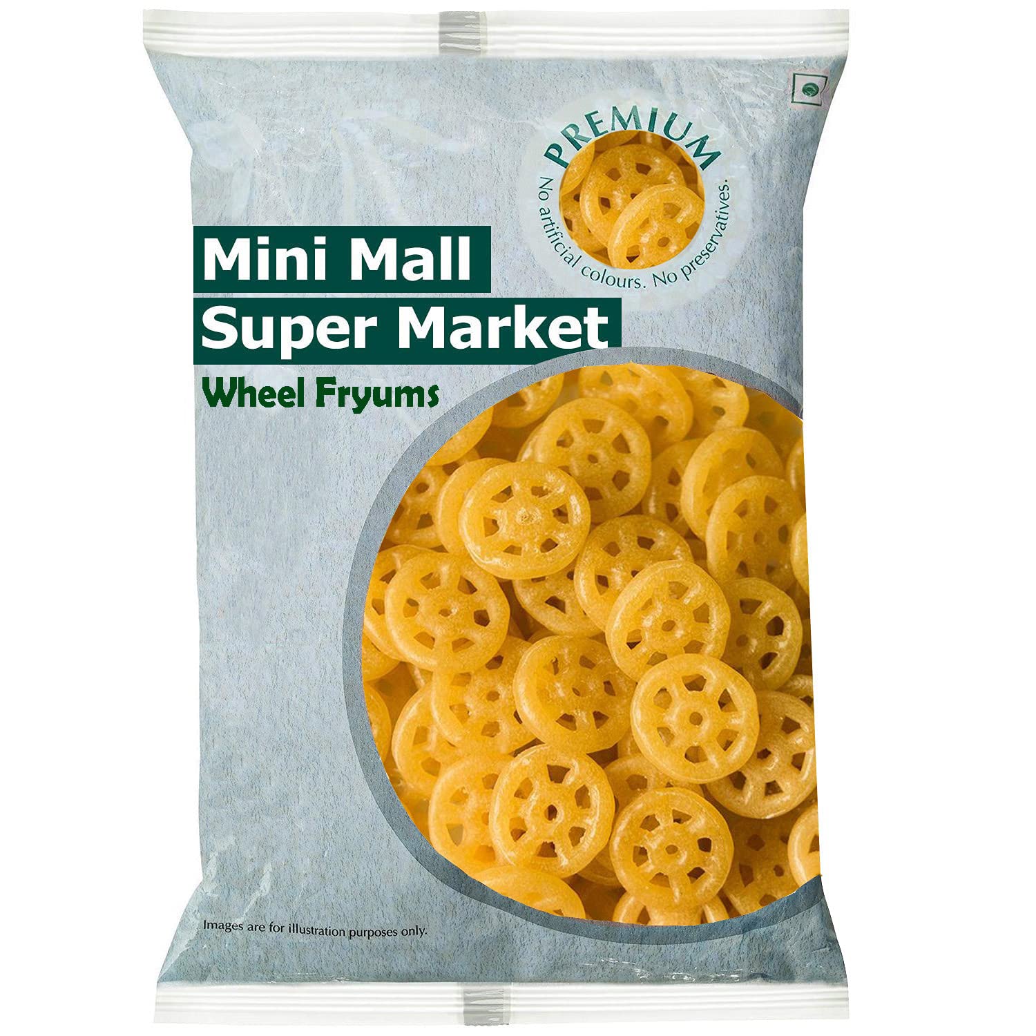MiniMall Super Market Wheels Fryums Papad Chips/Wheels Fryums Ready to ...