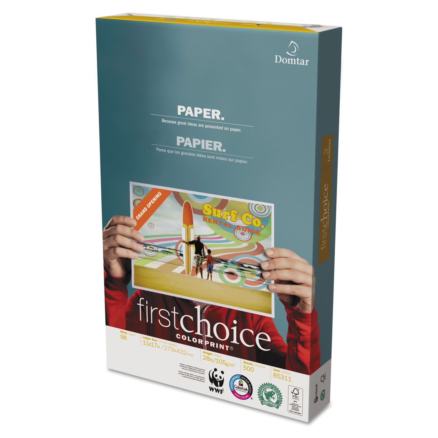Weyerhaeuser Company First Choice Copy/Laser/Inkjet Paper, 98 ...