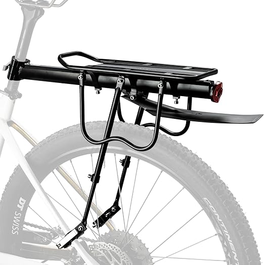 Amazon.com : ROCKBROS Bike Bicycle Cargo Rack Rear Bike Rack for Back ...