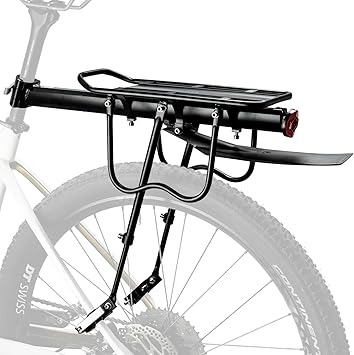 Amazon.com : ROCKBROS Bike Bicycle Cargo Rack Rear Bike Rack for Back ...