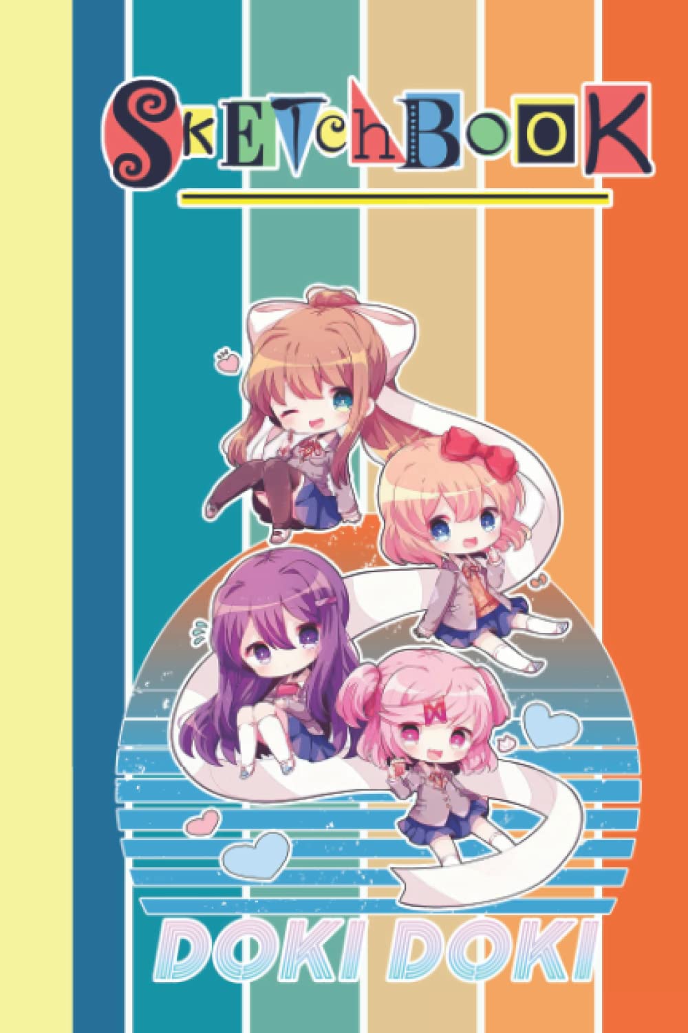 Doki Doki Literature Club Sketch Book Game Anime Manga Merch ...