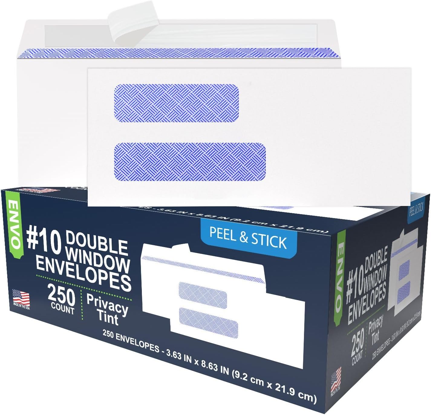 Amazon.com : Envelopes #10, Window Envelopes, Double Window Envelopes ...