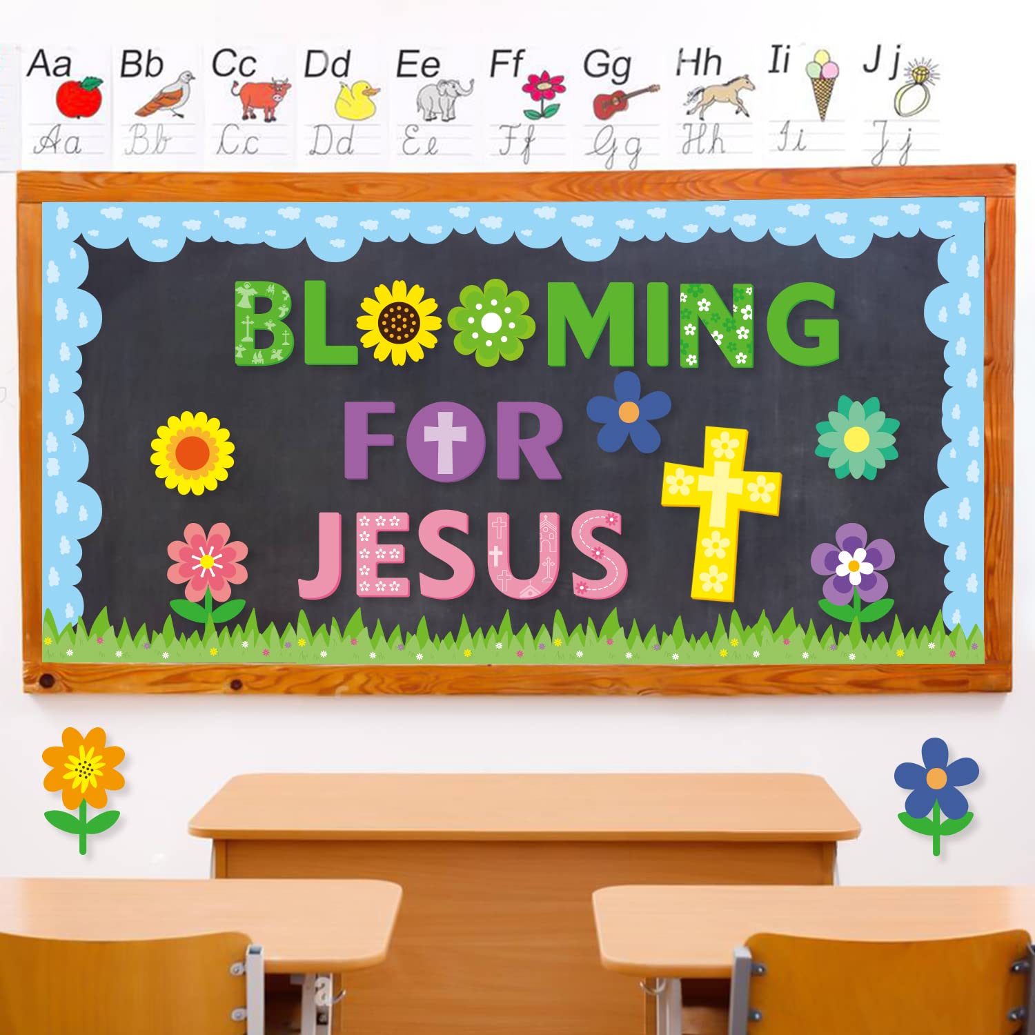 Church Bulletin Boards For Spring Summer 7 Spring Christian Bulletin