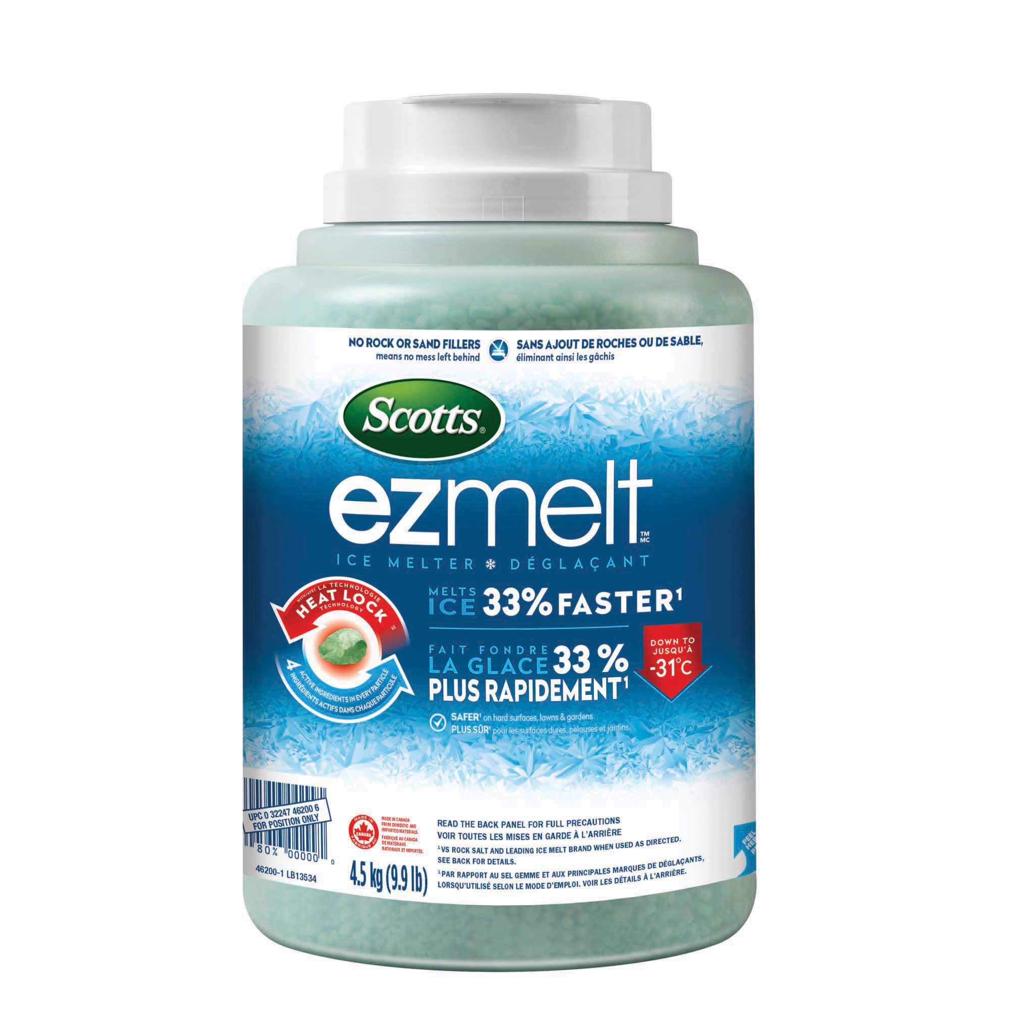 Scotts EZMELT Ice Melter with Heat Lock Technology - 4.5 kg : Amazon.ca ...