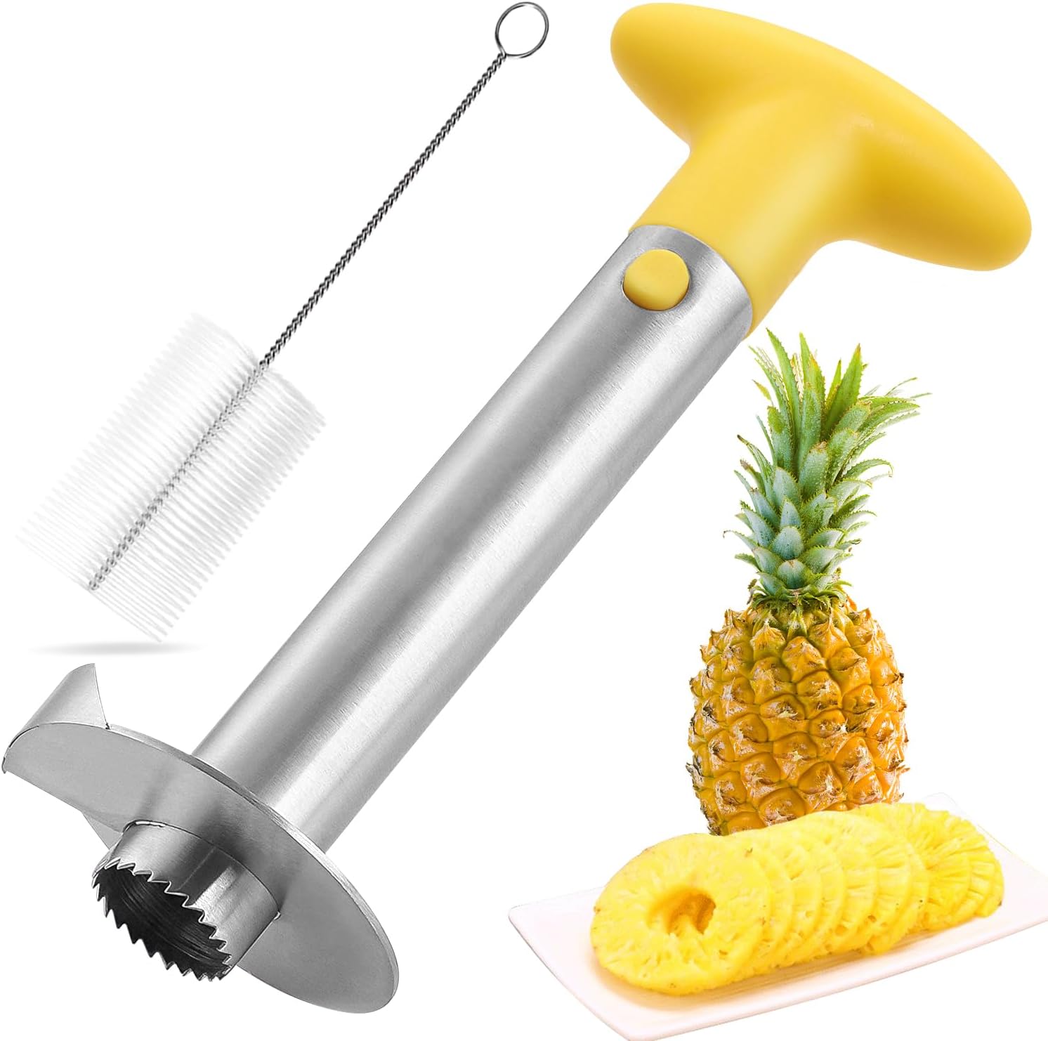 Amazon.com: ITRADOX [Reinforced Thicker Blade] Pineapple Corer ...
