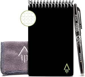 Amazon.com : Rocketbook Smart Reusable Notebook - Dotted Grid Eco ...