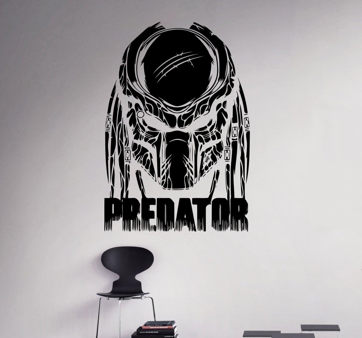 Amazon.com: Bazinga Designs Predator Head Profile Vinyl Die Cut Decal ...