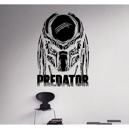 Amazon.com: Alien Vs Predator Wall Decal Cosmic Monster Wall Vinyl ...
