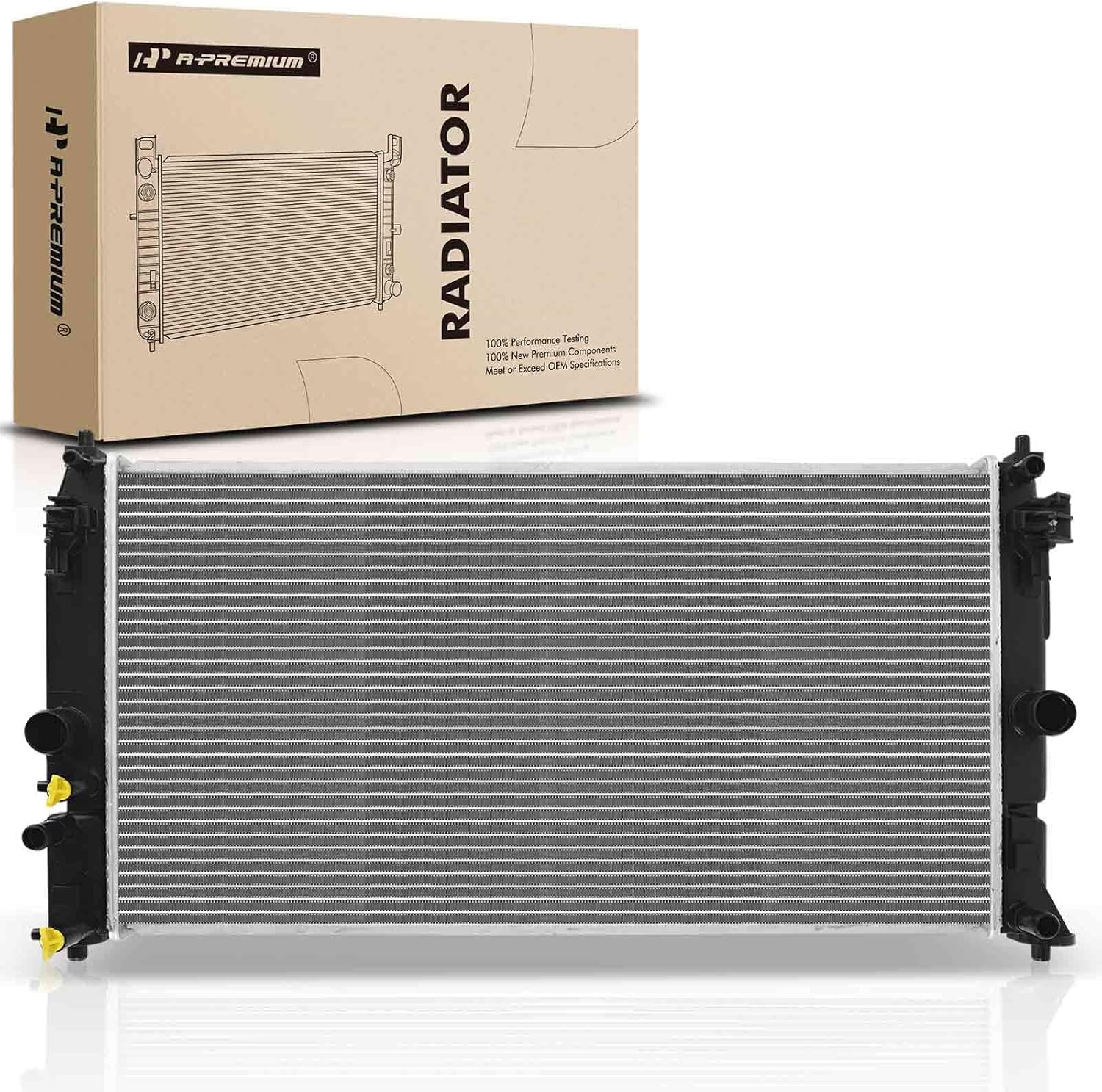 Amazon.com: A-Premium Engine Coolant Radiator Assembly Compatible with ...