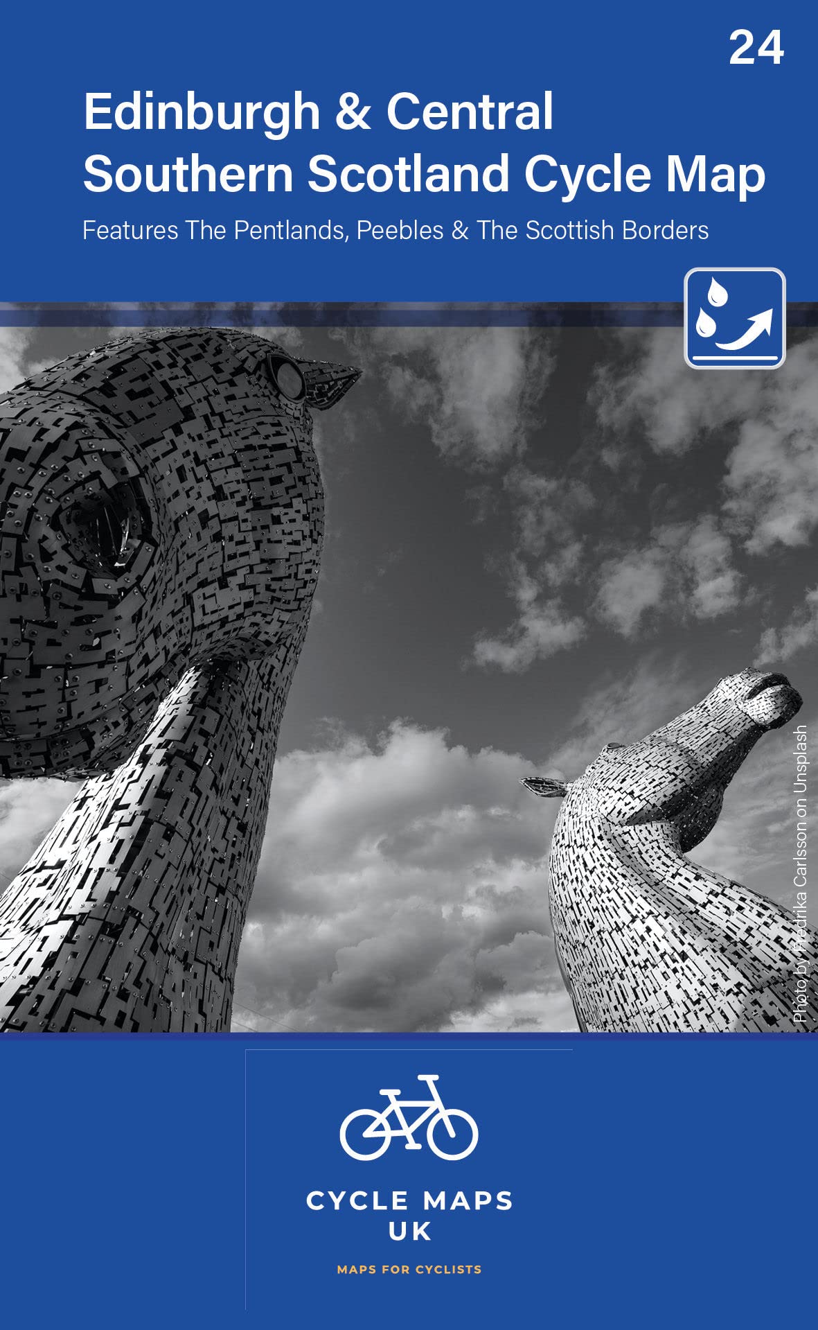 Edinburgh and Central Southern Scotland Cycle Map 24 (Cycle Maps UK ...