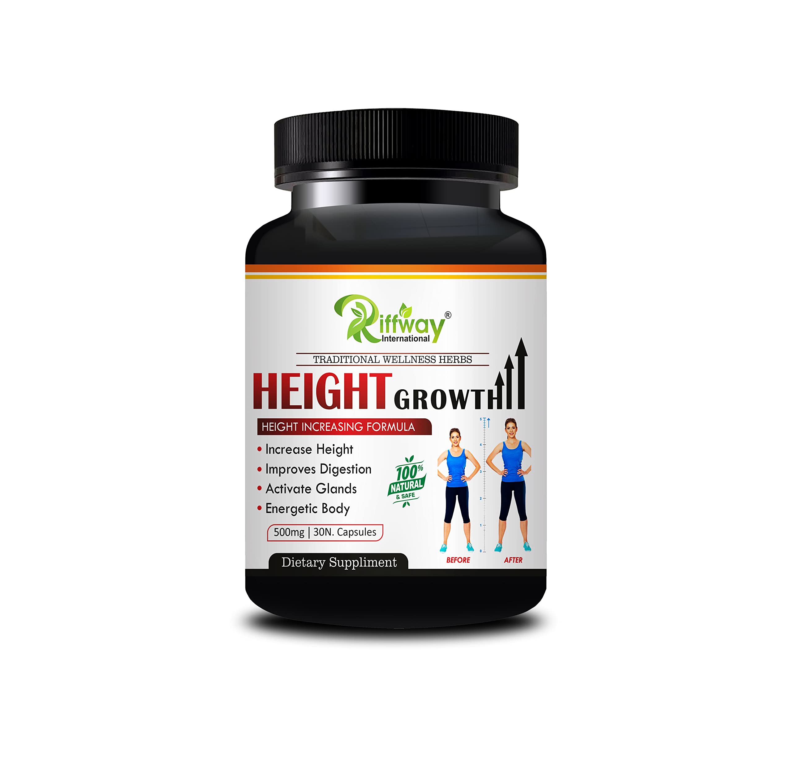 Buy Height Growth Supplement | Height For s-Deficiency (Pack Of 1, 30 ...
