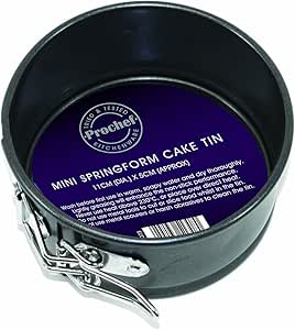 Amazon.com: Prochef Cake Tin, Carbon, Diameter: 11cm / 4" Height: 4cm ...