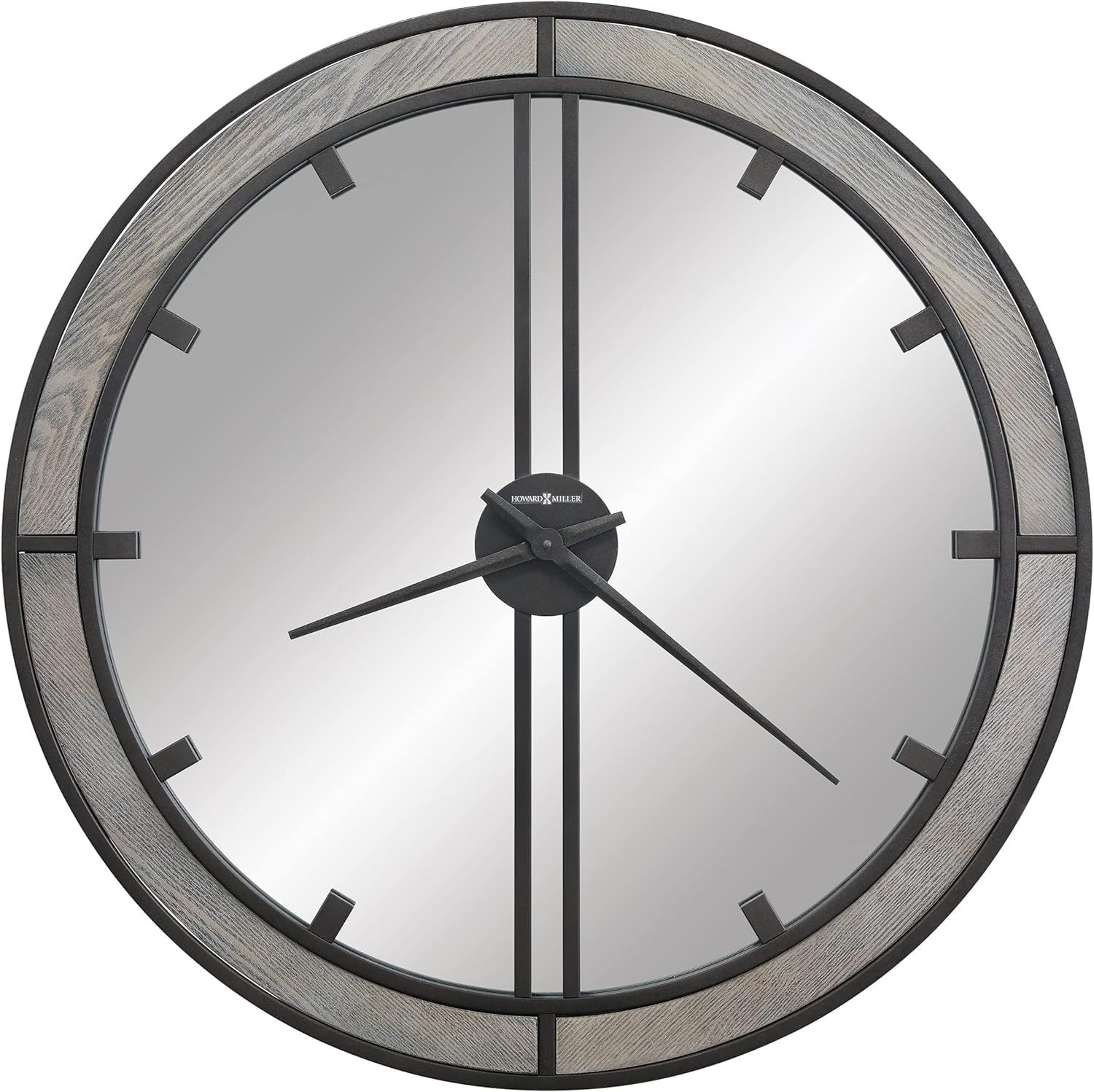 Amazon.com: Howard Miller Hazelton Wall Clock II, Large Wall Clock ...