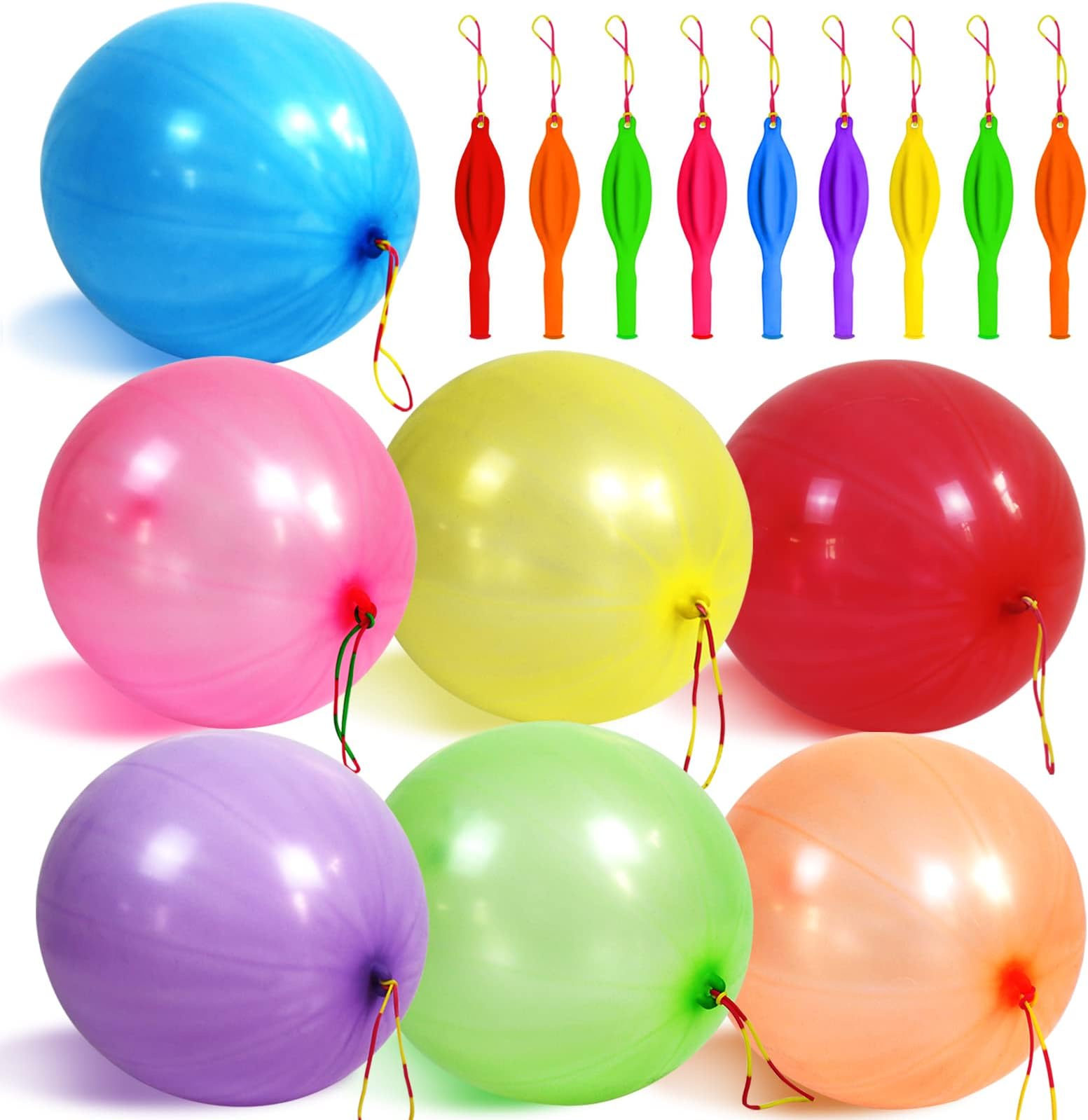 Amazon.com: Punch Balloons Party Favors For Kids (24 Pack) - Best For ...