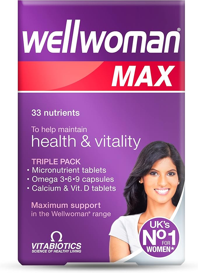 Wellwoman Max, Beauty Supplements, Maximum Support Formula for women ...