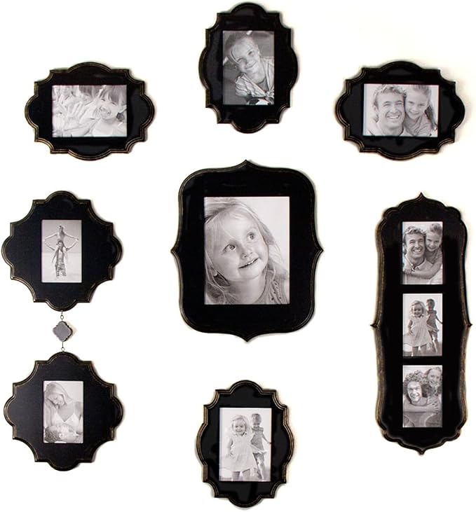 Amazon.com - Fetco Home Decor Suzanne Vintage Wall Gallery Frame ...
