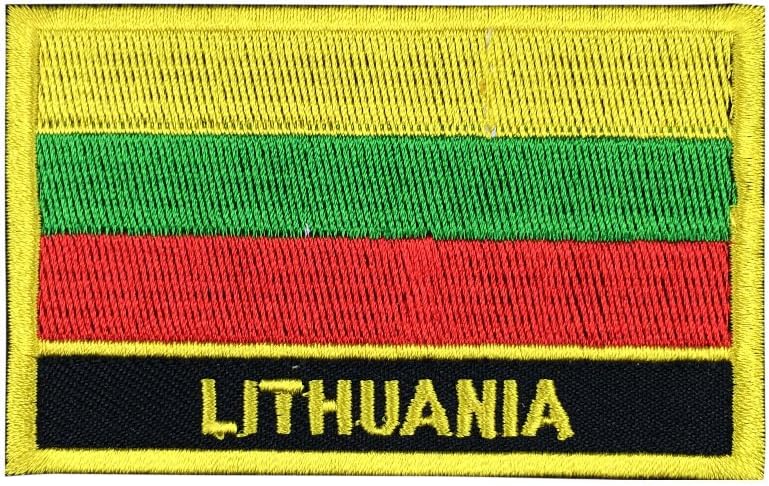 Amazon.com: Lithuania Flag Patch Embroidered Bag Hat Iron on Patch Flag Patches