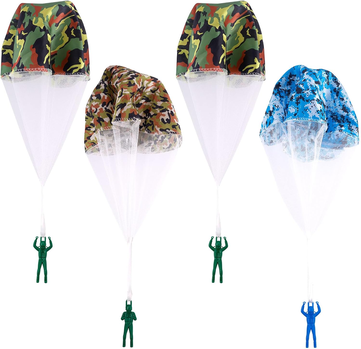 Amazon.com: 4pcs Parachute Toys for Kids, Tangle-Free Hand Throw ...