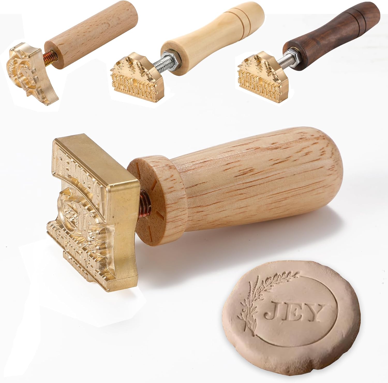 Amazon.com: Custom Pottery Stamp for Clay Personalized Ceramic Stamp ...