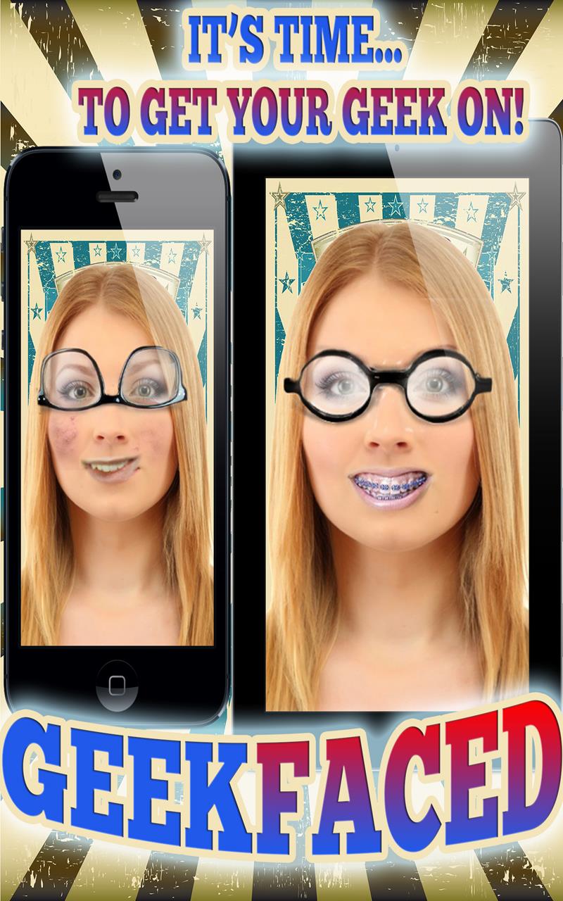 GeekFaced - The Geek Face Filter Photo FX Morph Booth - App on Amazon ...