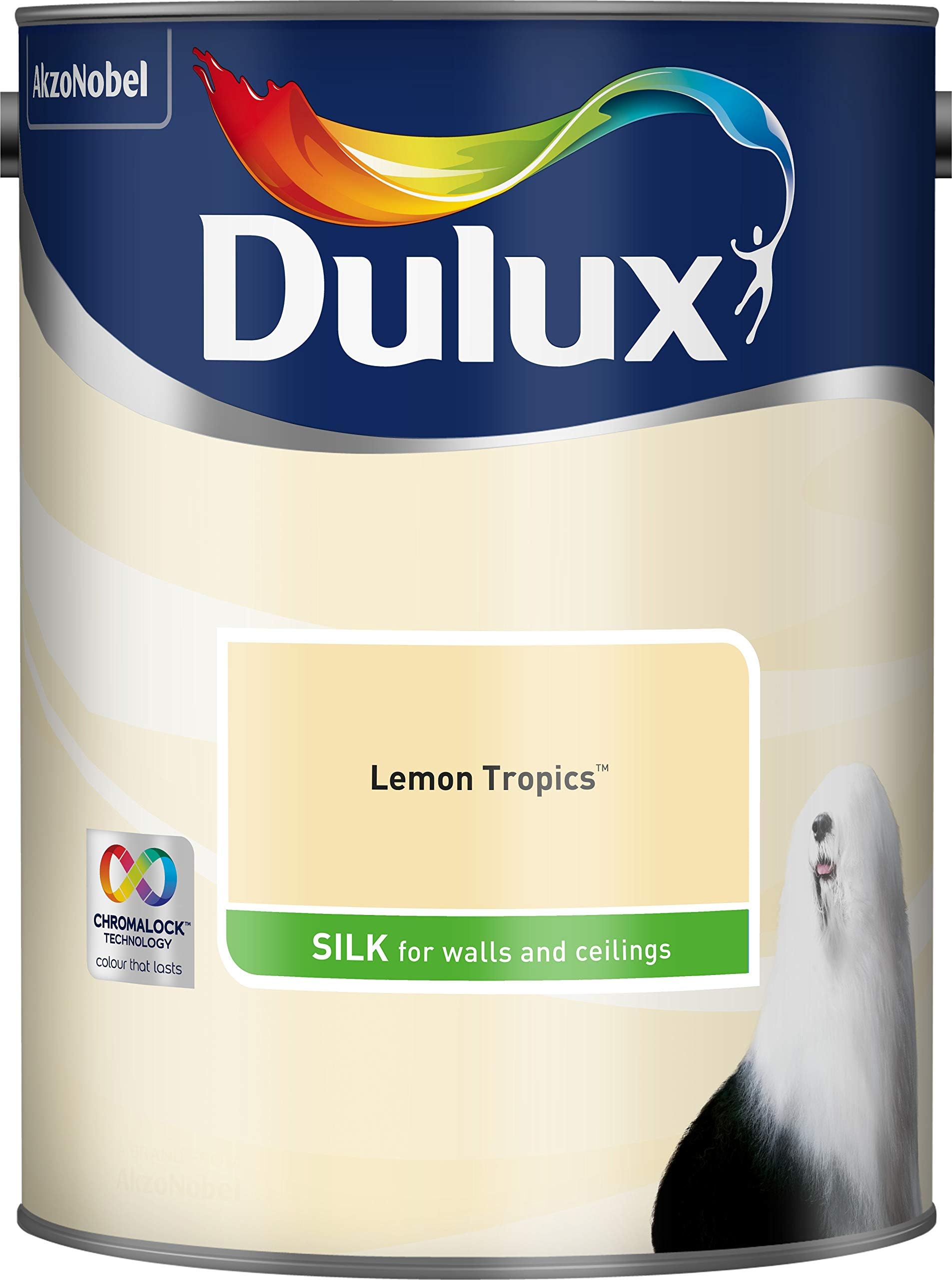 Dulux Silk Lemon Tropics, 2.5 L : Amazon.co.uk: DIY & Tools