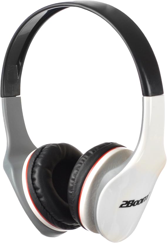 Amazon.com: 2BOOM Professional Over Ear Sleek Comfort Headphone Wired ...