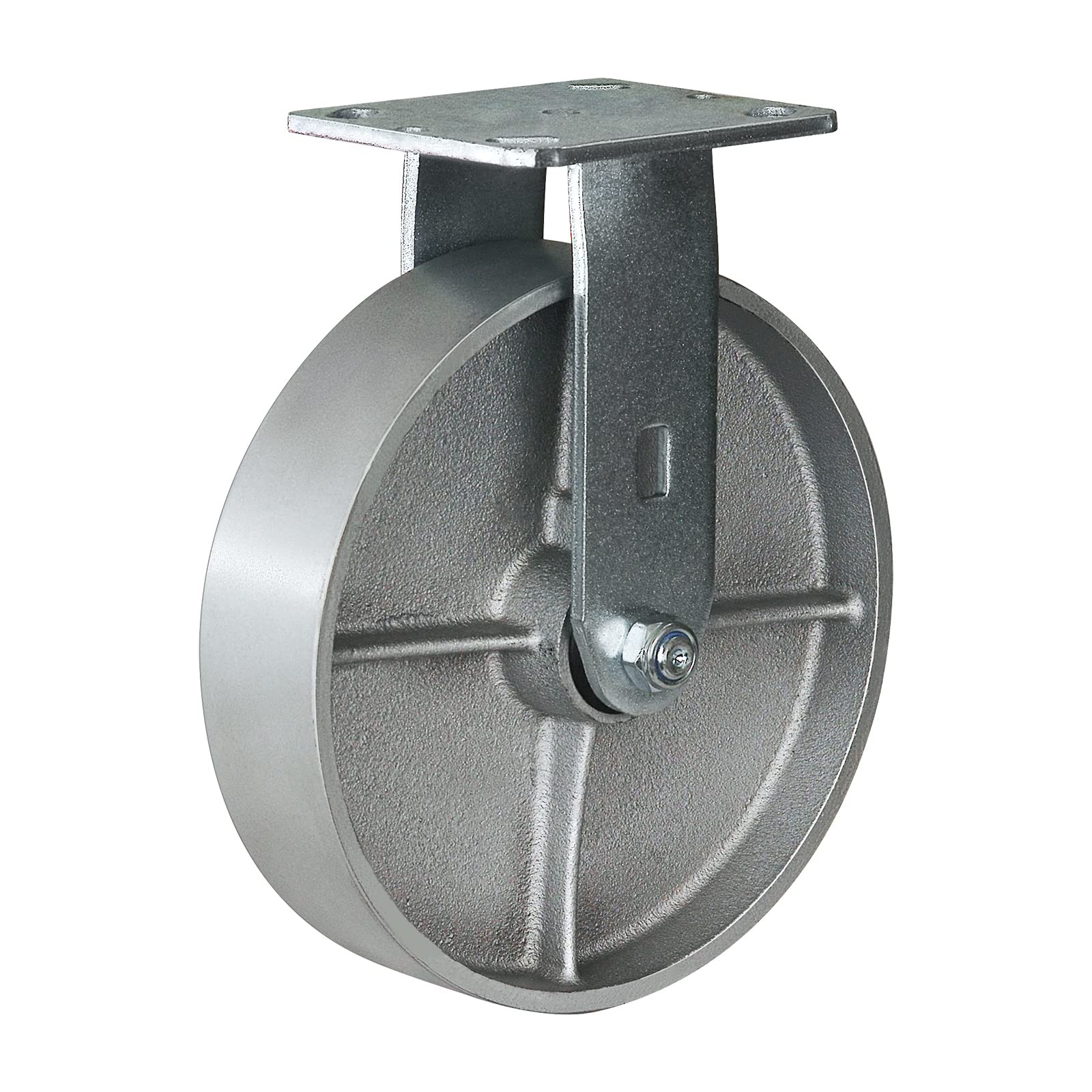 8 inch Industrial Casters, Semi Steel Cast Iron Casters Heavy Duty ...