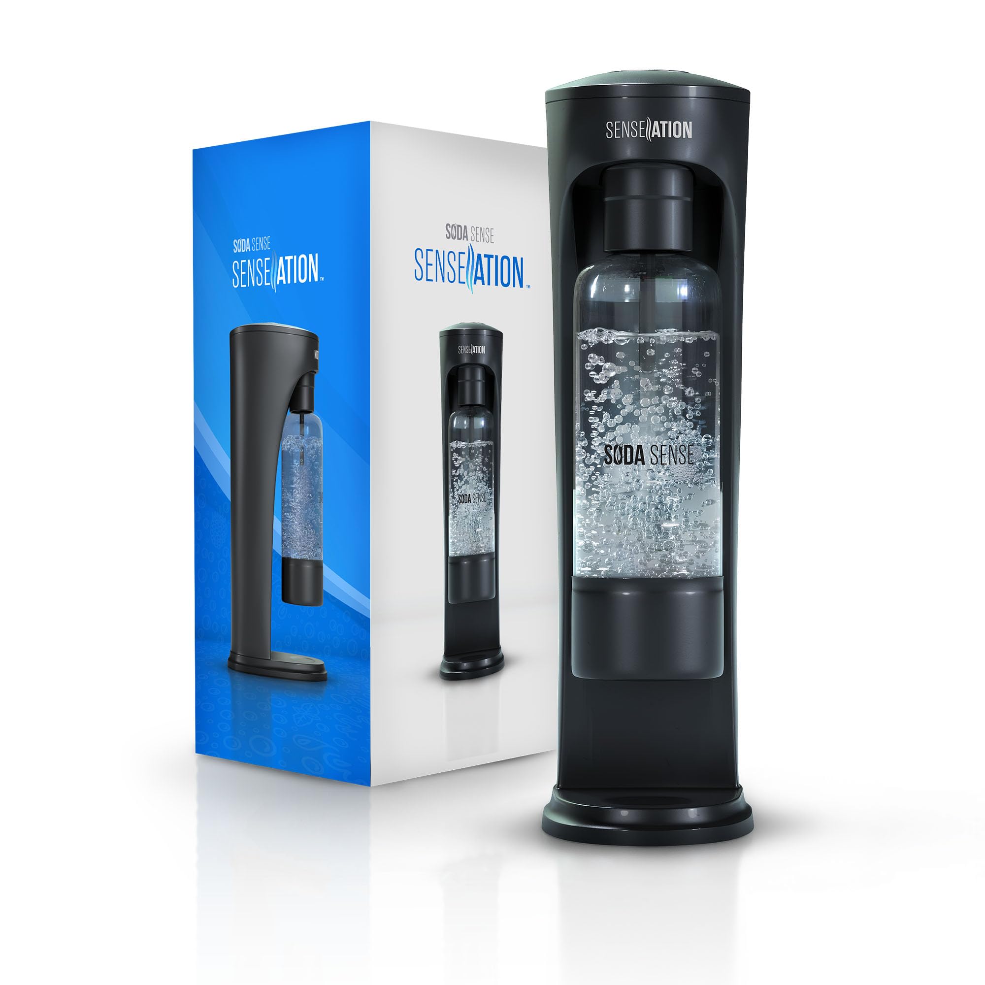 Amazon.com: Soda Sense SENSEation Sparkling Water Maker, Includes ...