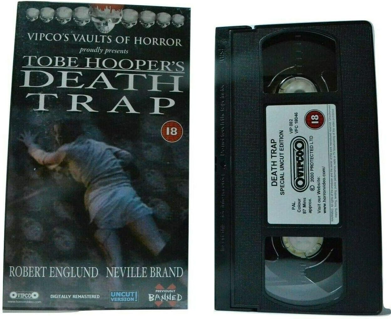 Death Trap [VHS] : Neville Brand, Mel Ferrer, Carolyn Jones, Marilyn ...