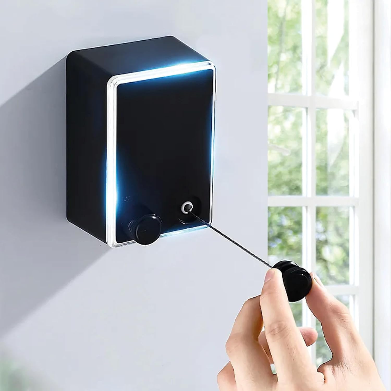 Amazon.com: Retractable Clothesline Indoor/Outdoor, Powerful Clothes ...