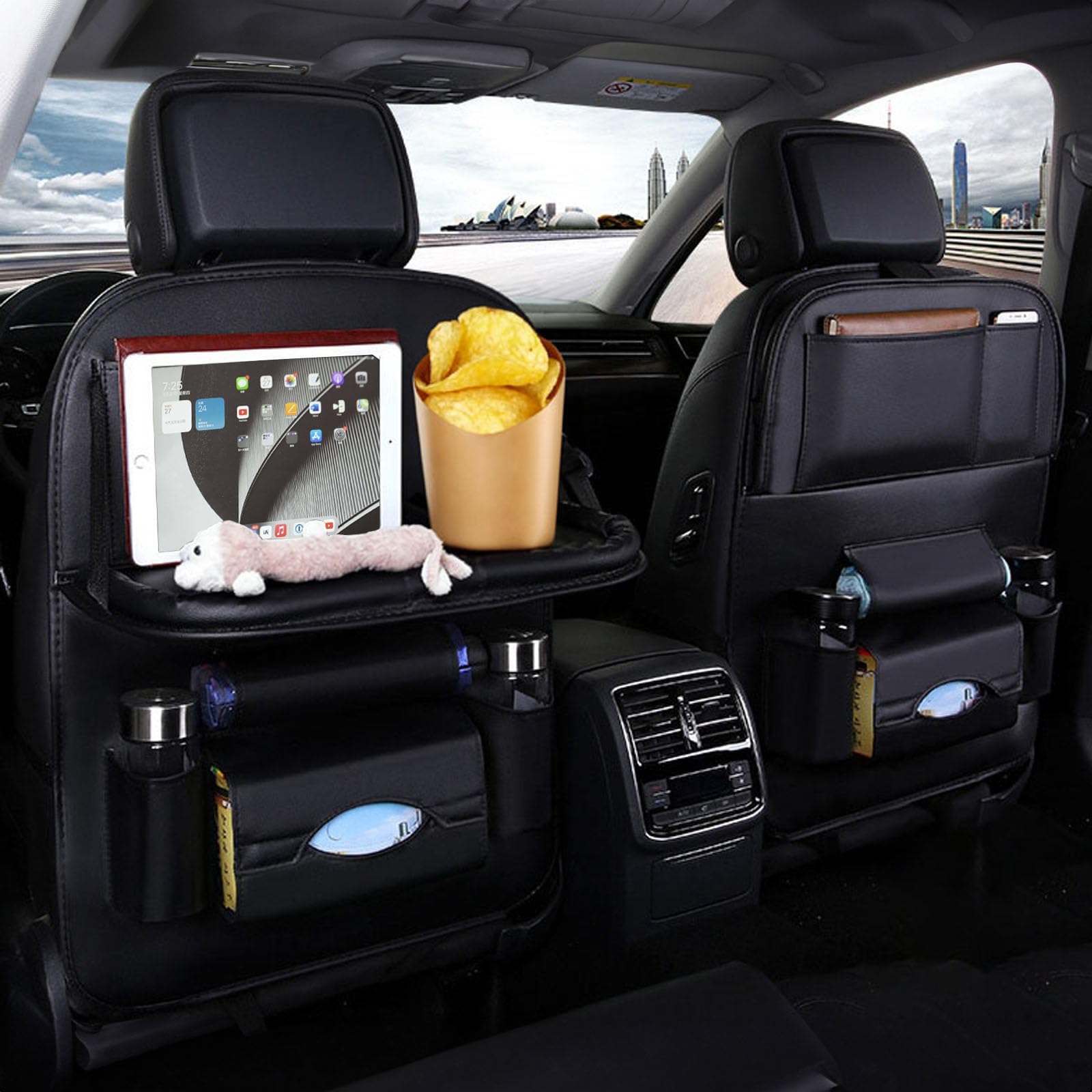 Amazon.com: SHOFOYOC Car Backseat Organizer with Tablet Holder ...