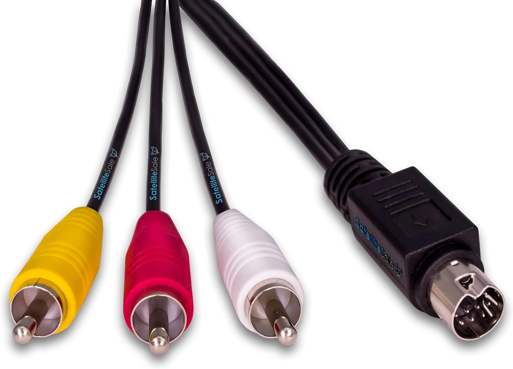 Amazon.com: 10 Pin Audio and Video DIN Cable - NOT S-Video Cable - RGB ...