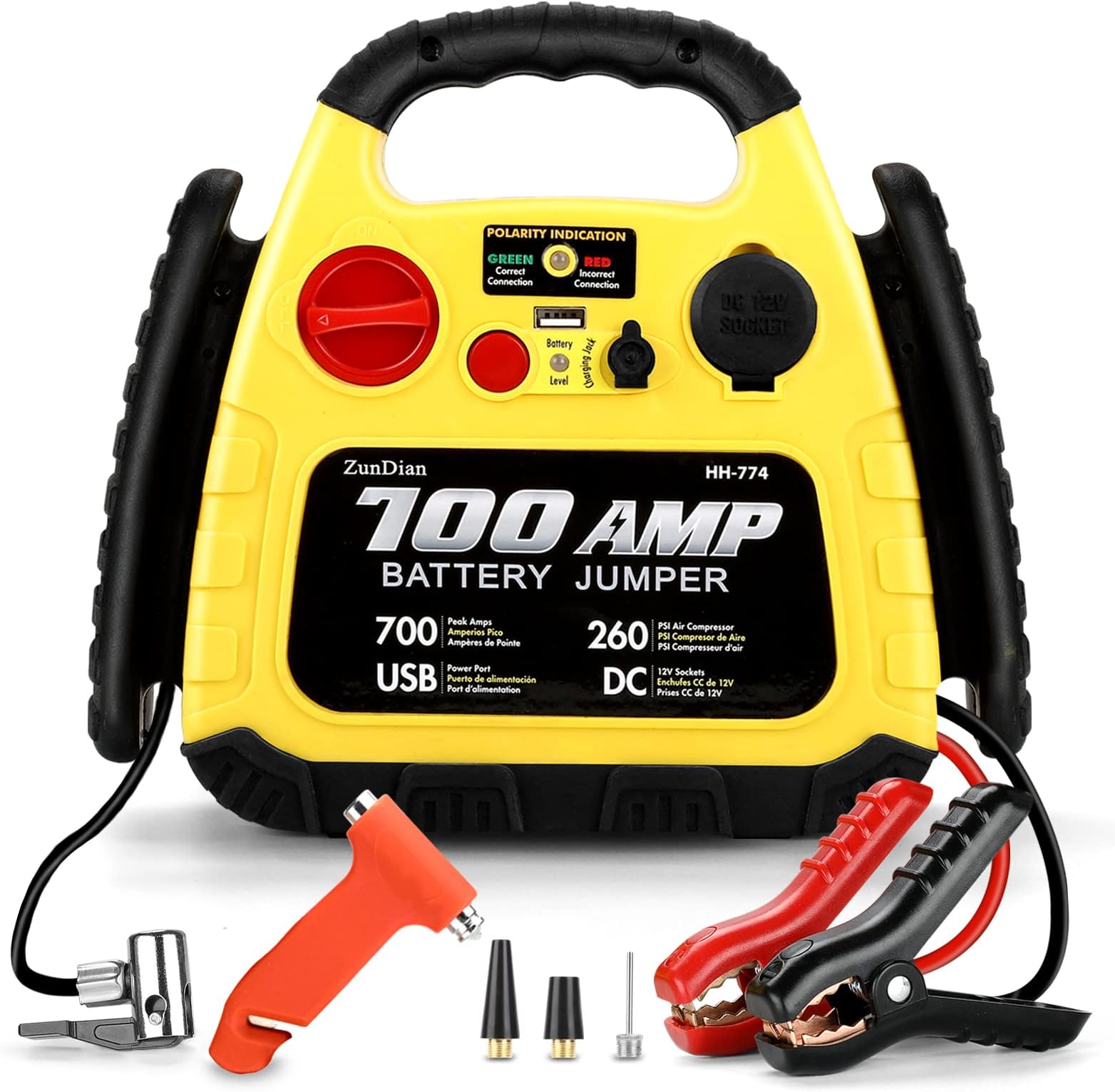 Amazon.com: Jump Starter, BS ONE 850 Amp Peak Current Car Jump Stater ...