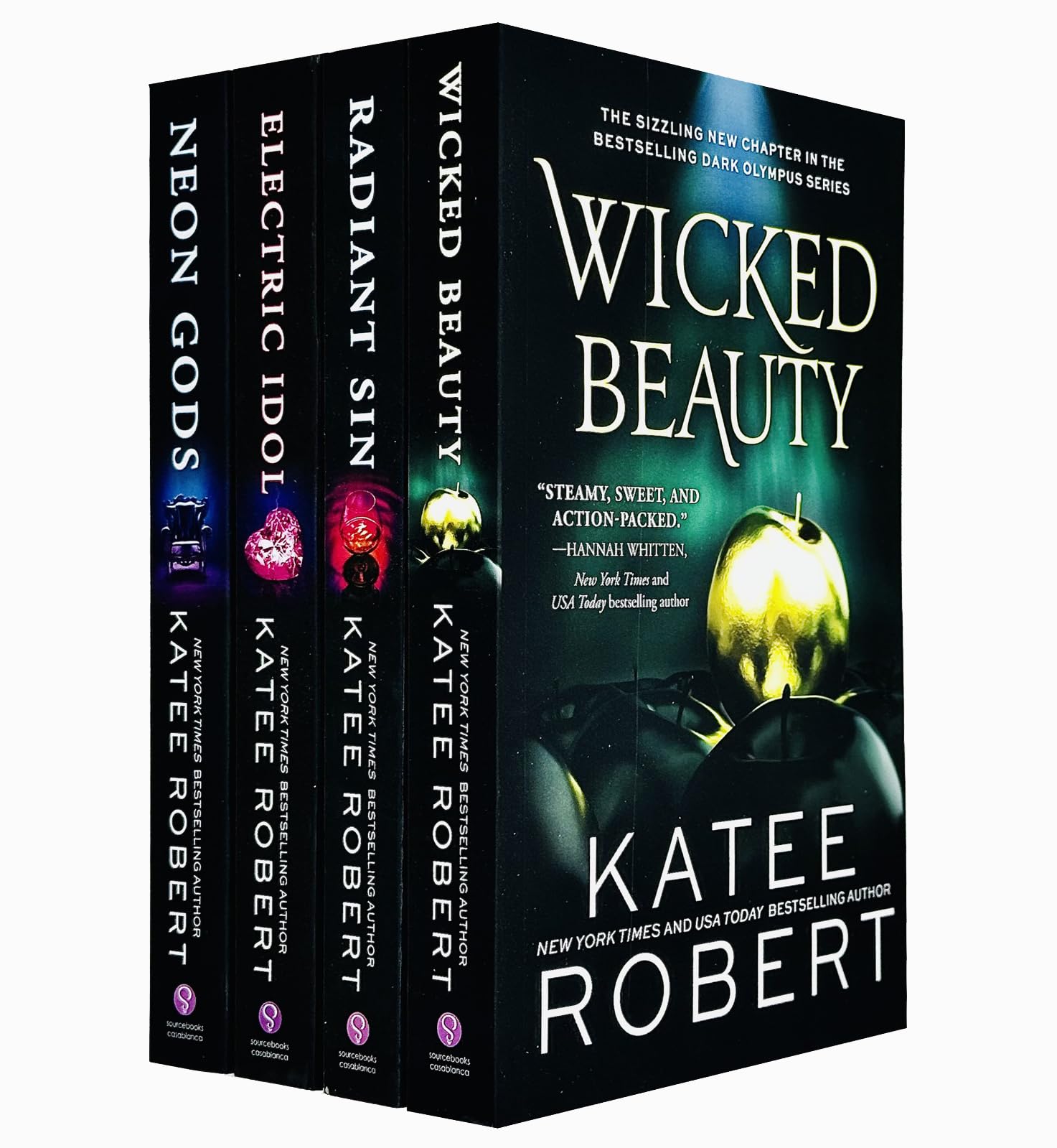 Dark Olympus Series 5 Books Set - Neon Gods, Electric Idol, Wicked ...