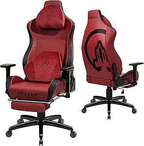 JOYFLY Gamer Chair Gaming Chairs for Adults, RED : Amazon.co.uk: Home ...