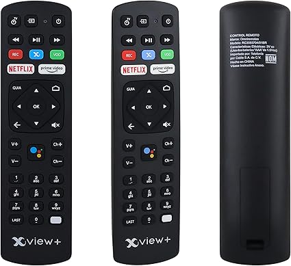 Control Remoto XVIEW MEGACABLE Original Comando DE Voz HP040A B826C-A12 ...