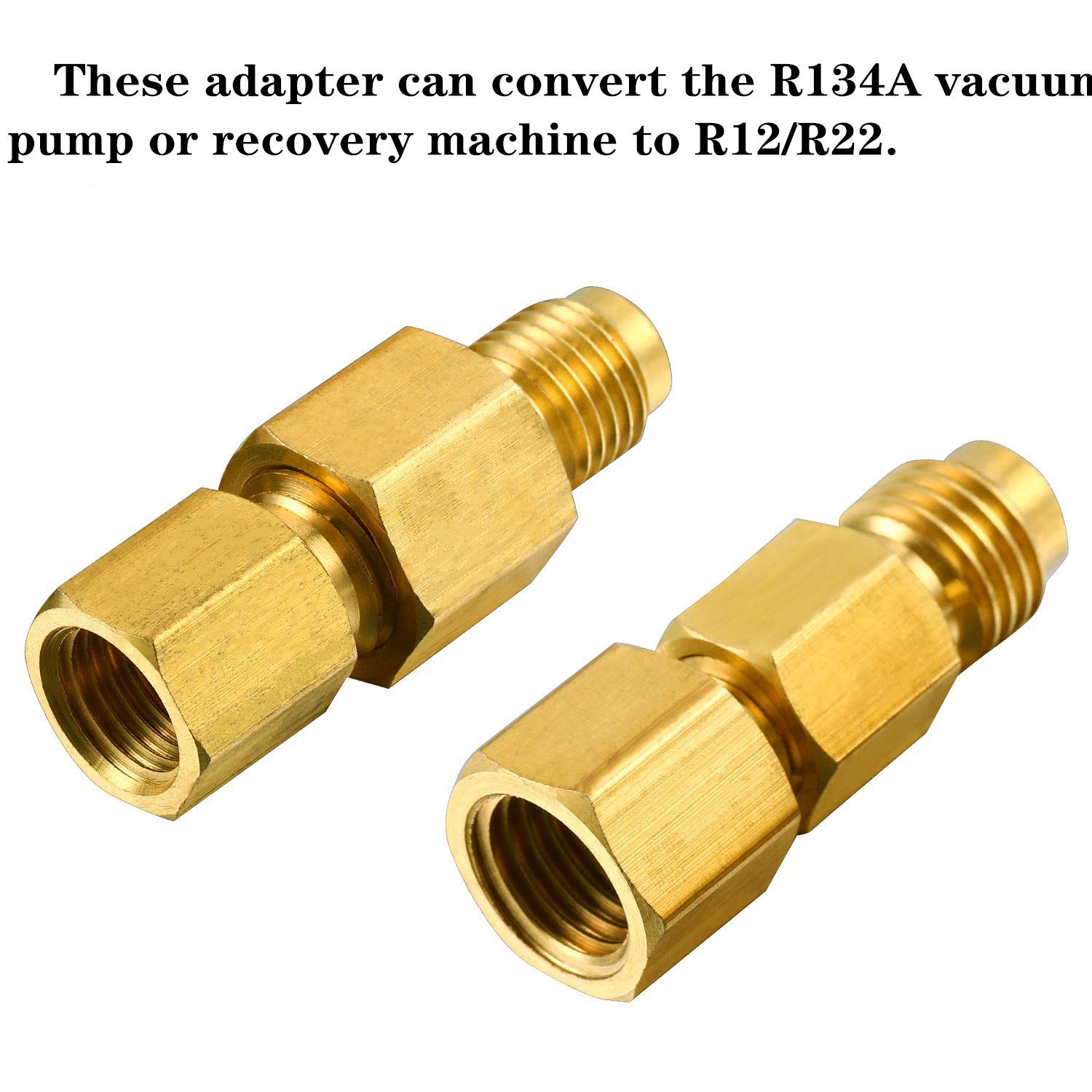Uniweld UVGA 1/4 Inch Female Flare Vacuum Gauge Connector Uniweld UVGA ...