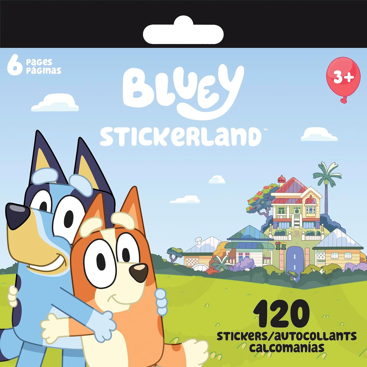 Amazon.com: Bluey Mini Stickerland Pad - 6 Page : Toys & Games