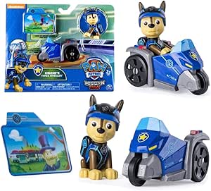 PAW PATROL Mission Paw Selection Mini Vehicles with Game Figure, Figure ...