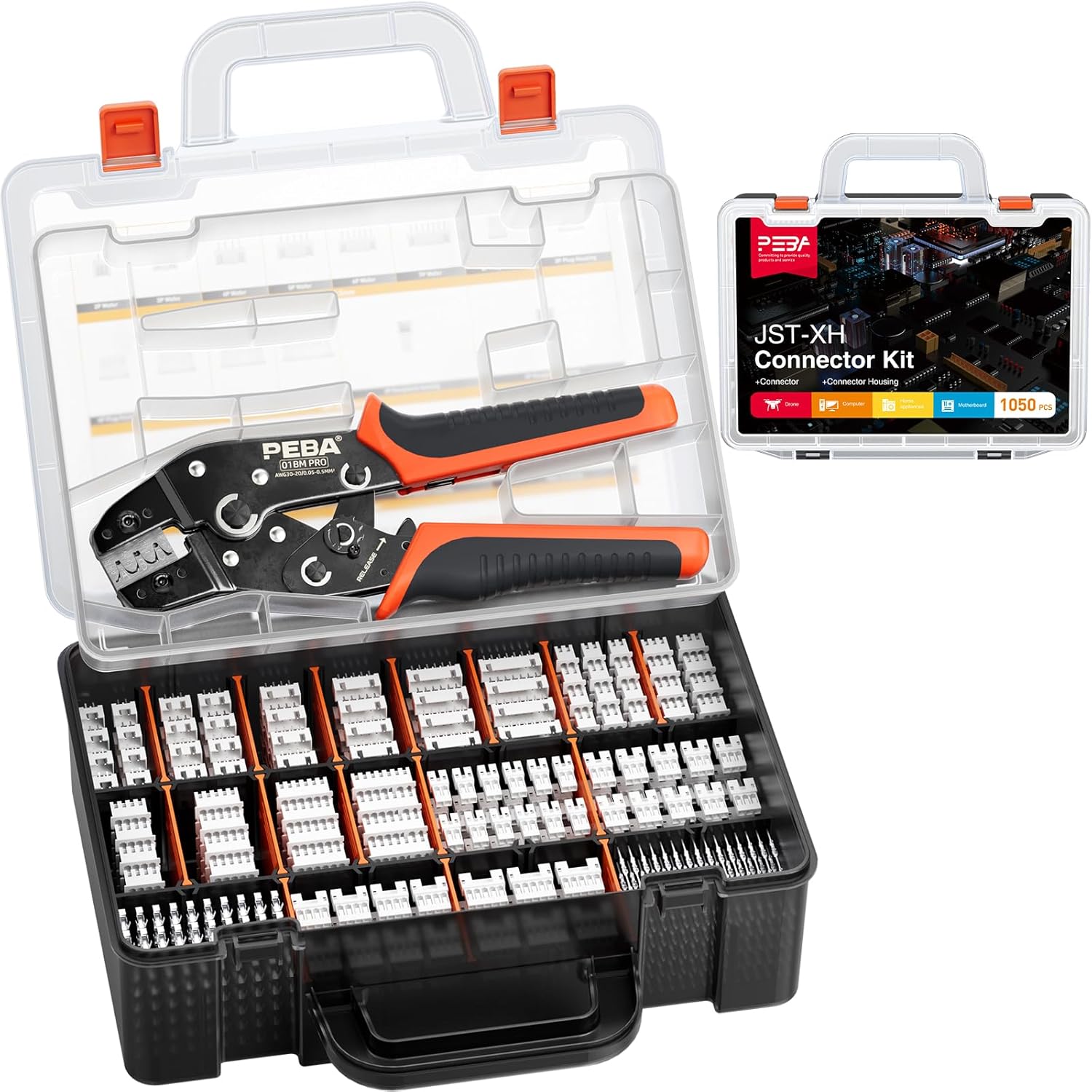 Amazon.co.jp: PEBA Micro Connector Pin Crimping Tool 30-20AWG, JST ...